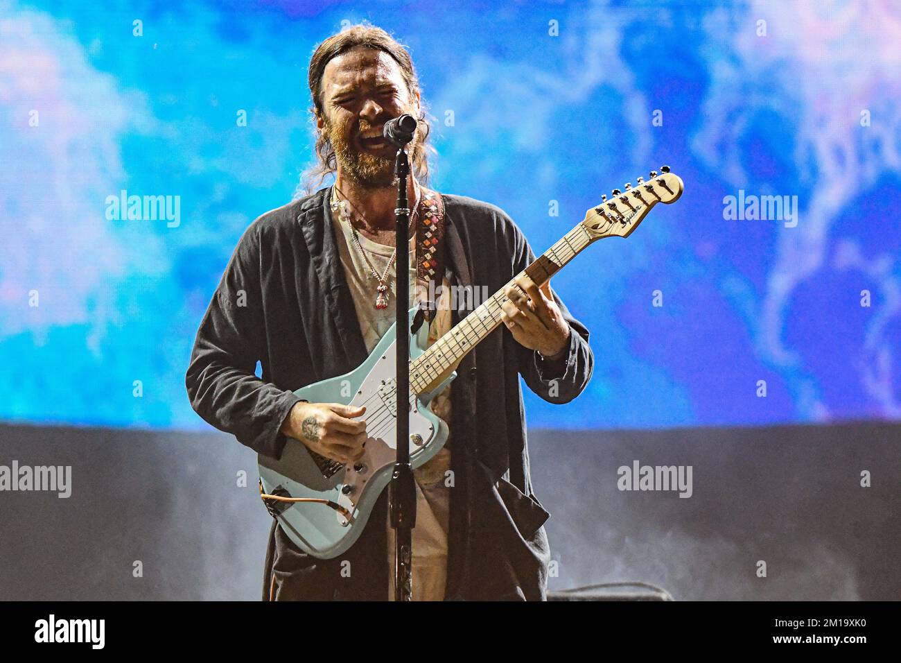 Chet Faker performing live Stock Photo - Alamy