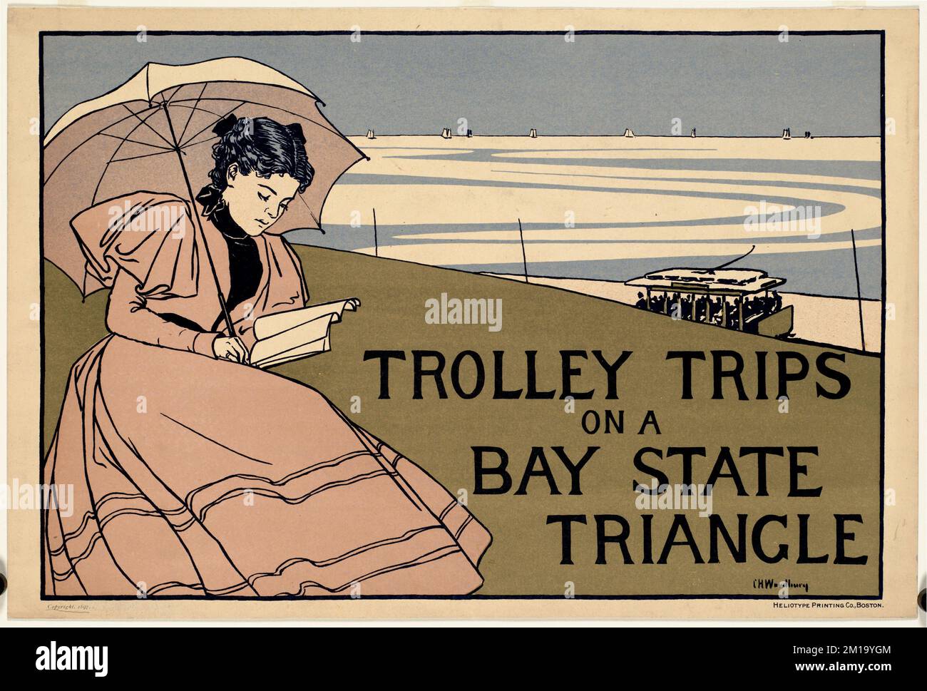 Trolley trips on a Bay State Triangle , Reading, Books, Railroad travel ...