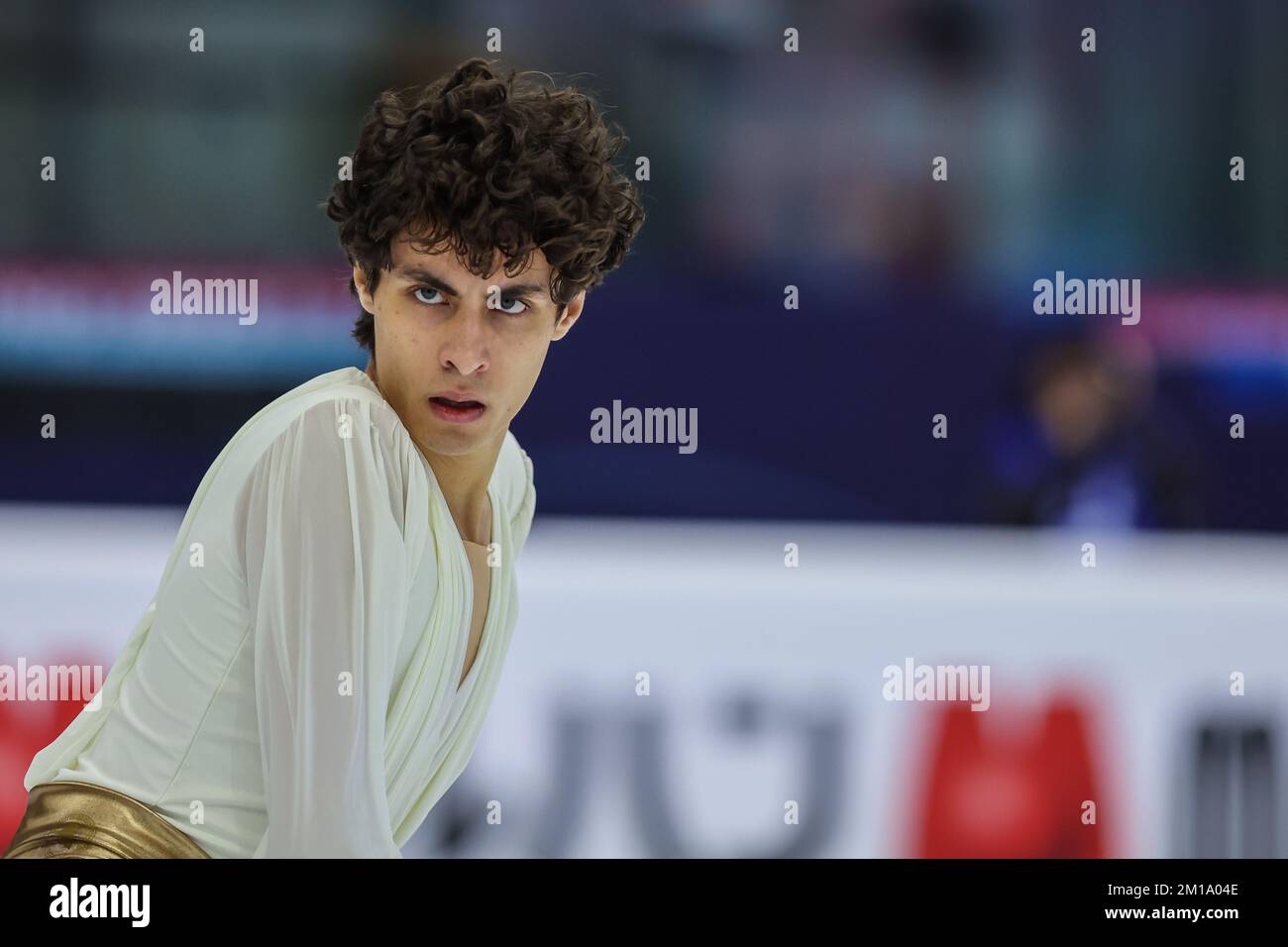 Turin, Italy. 10th Dec, 2022. Nikolaj Memola of Italy competes during ...