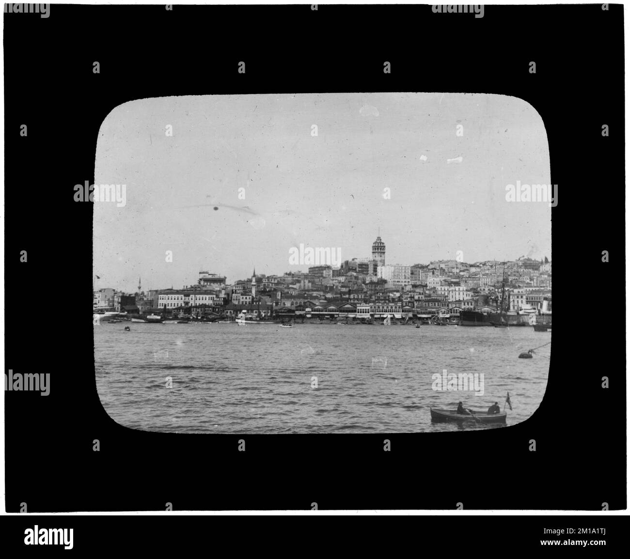 Turkey constantinople galata tower Cut Out Stock Images & Pictures - Alamy