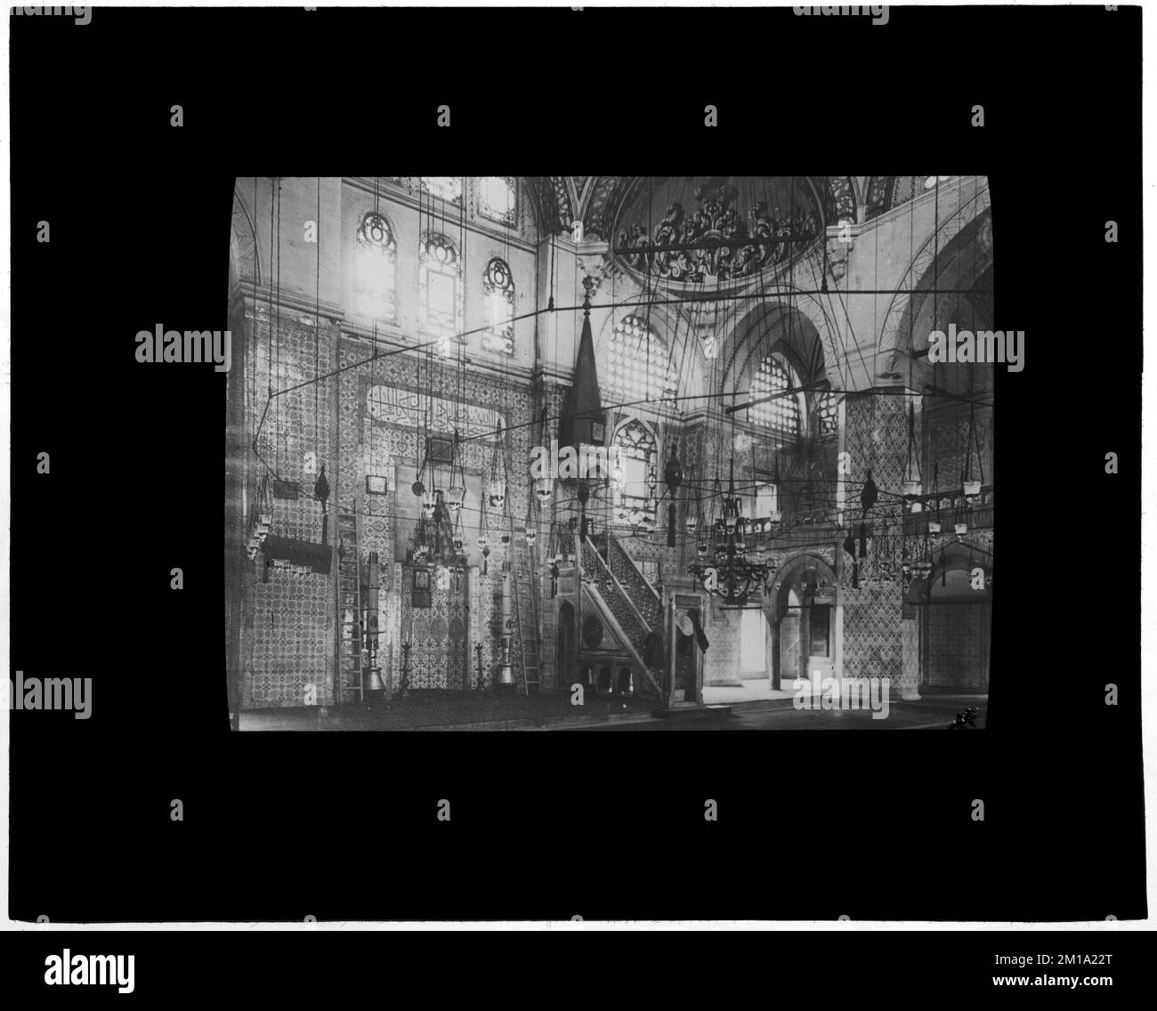 Turkey. Constantinople. Interior of Mosque of Rustem Pasha , Mosques ...