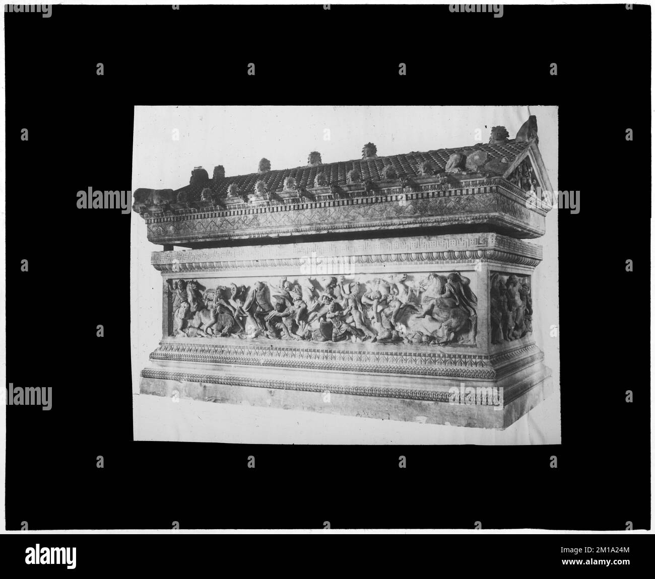 Turkey. Constantinople. Sarcophagus of Alexander the Great ...