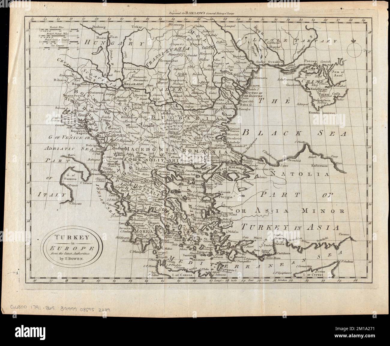 Turkey in Europe, from the latest authorities , Balkan Peninsula, Maps ...