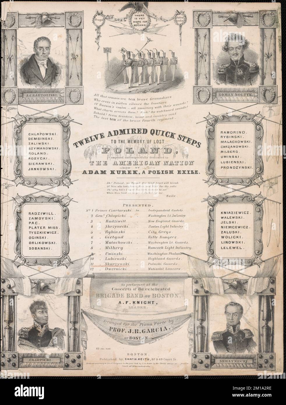 Twelve admired quick steps : No. 11 General Skarzyneski ,. Graupner and ...