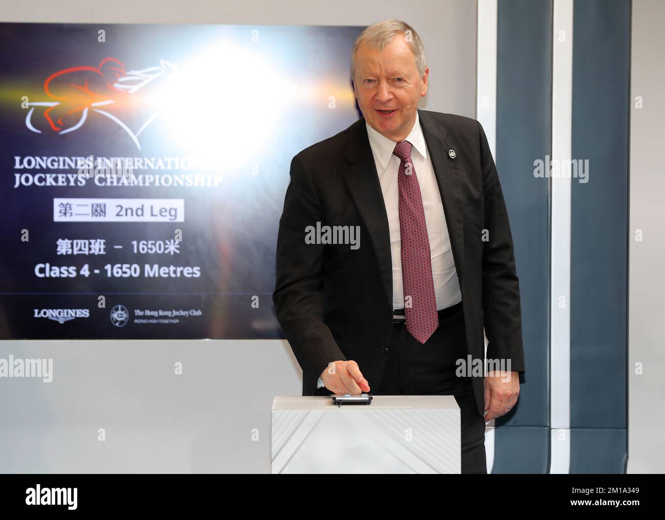Hong Kong Jockey Club (HKJC) CEO Mr. Winfried Engelbrecht-Bresges ...