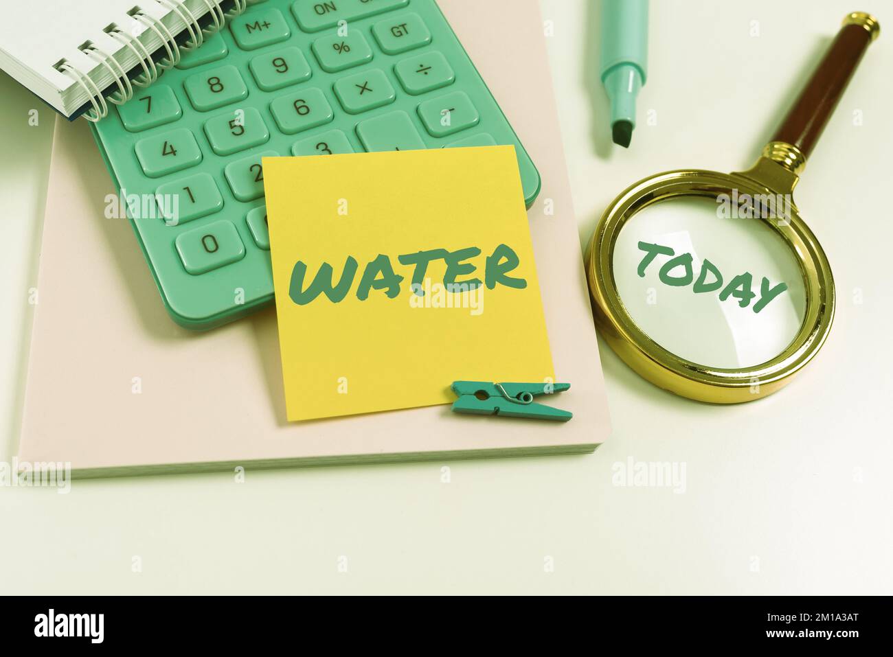 Text sign showing Water. Business approach colourless transparent ...