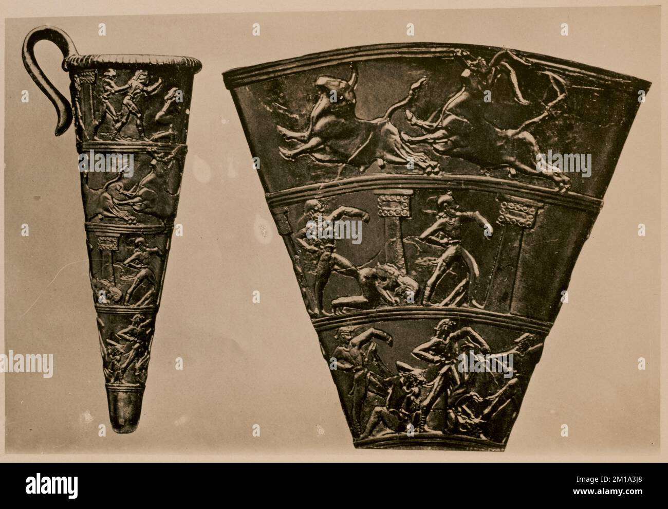 Two conical rhytons , Antiquities, Drinking vessels. Nicholas ...