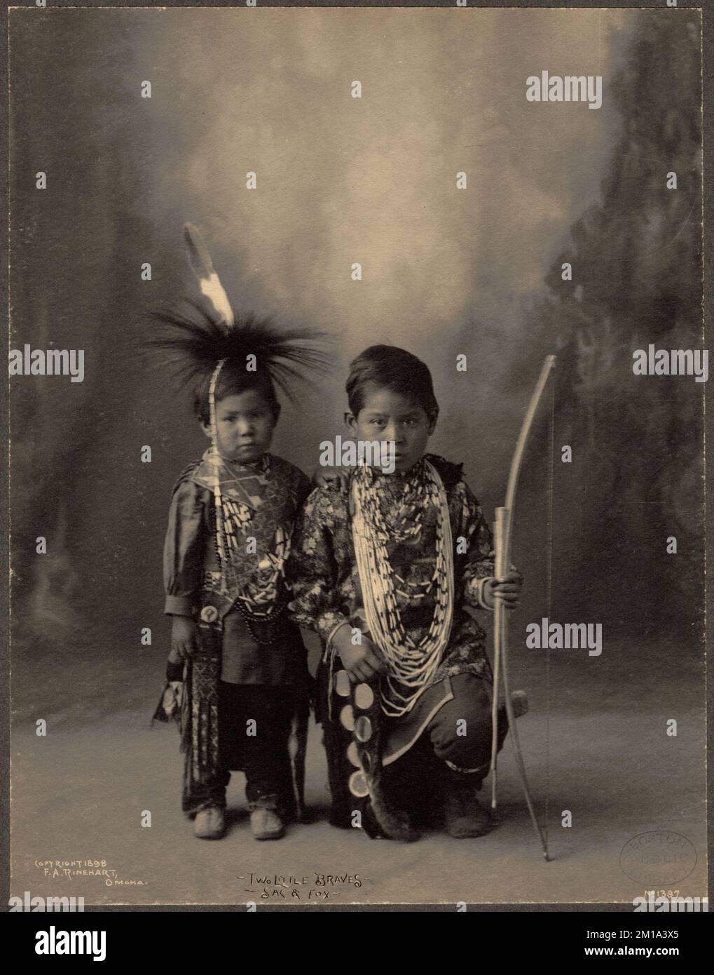 Two Little Braves, Sac & Fox , Indians of North America, Fox Indians ...