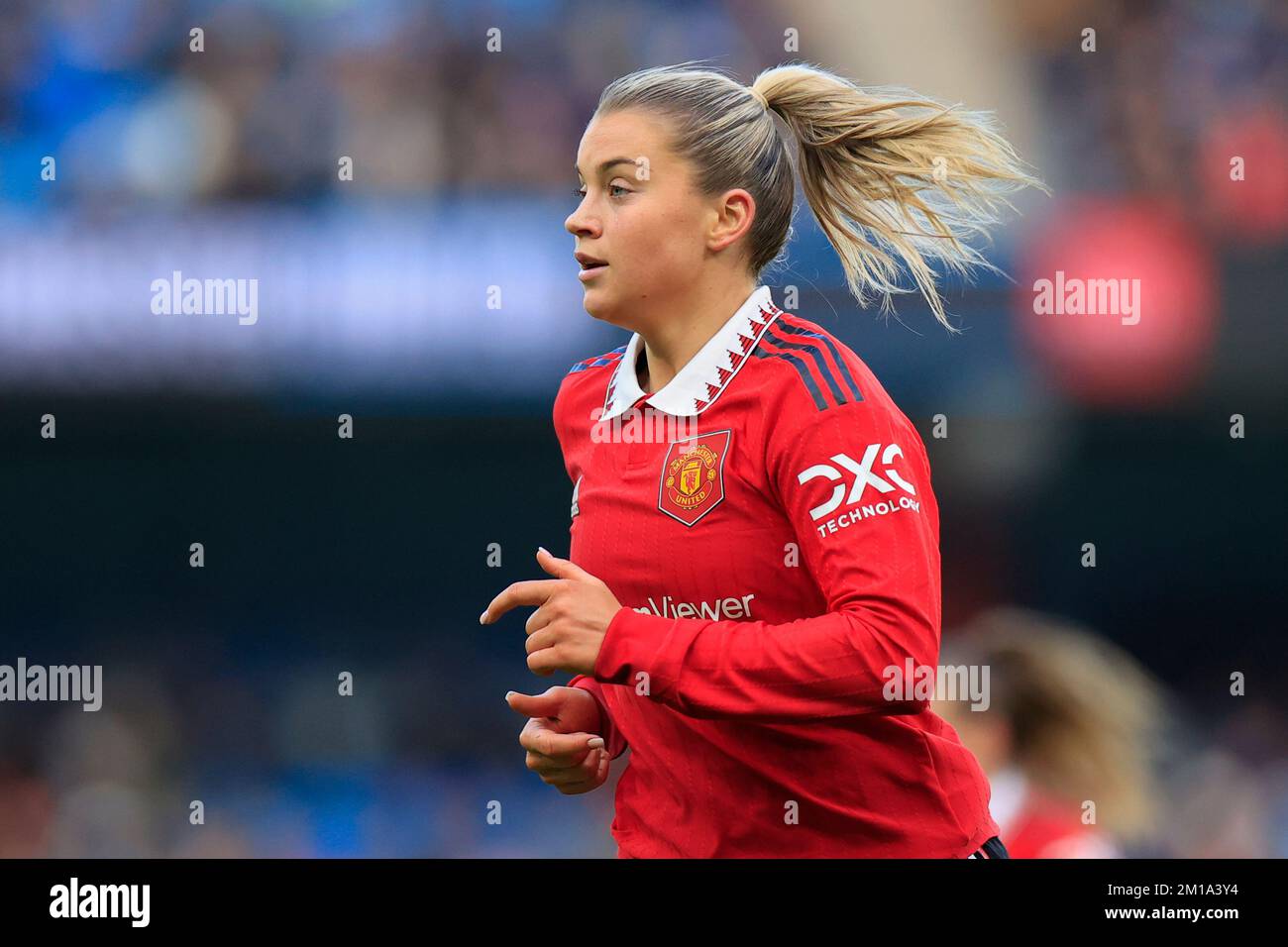 Alessia Russo 23 Of Manchester United During The The Fa Womens Super