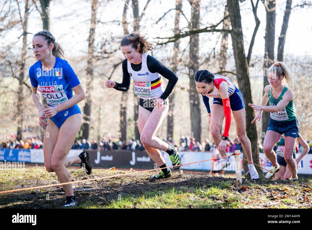 Belgian Lisa Rooms pictured in action during the women's race at the ...