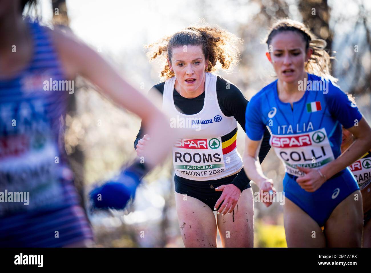 Belgian Lisa Rooms pictured in action during the women's race at the ...