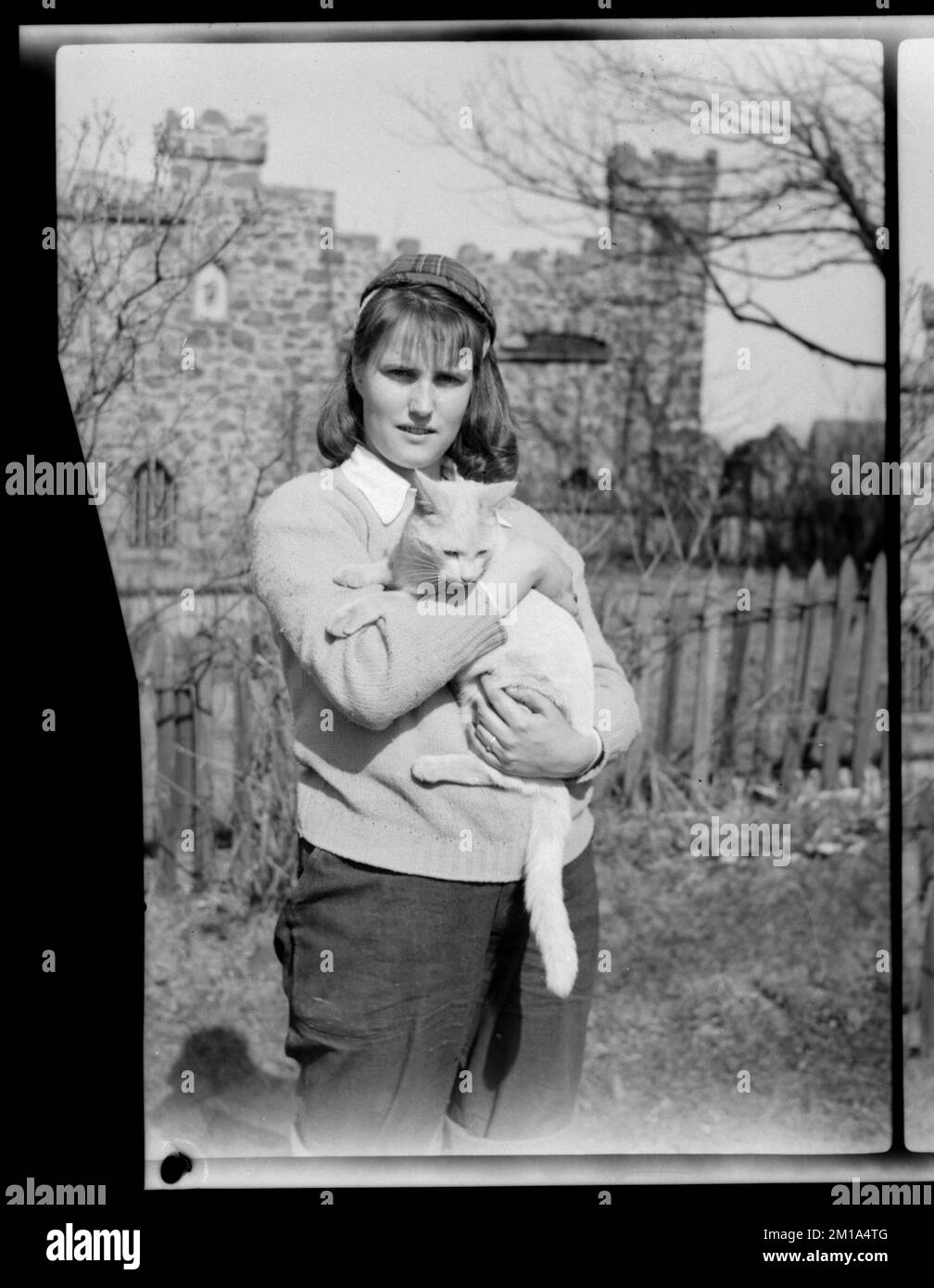 Two portraits , Cats, Chamberlain, Samuel, 1895-1975. Samuel ...