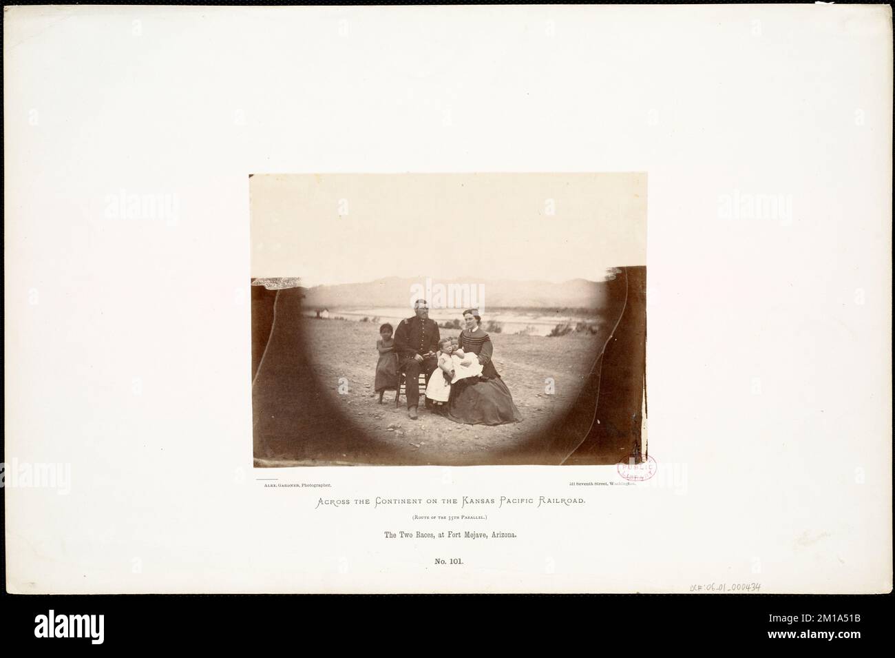 The two races, at Fort Mojave, Arizona. , Military personnel, Families ...