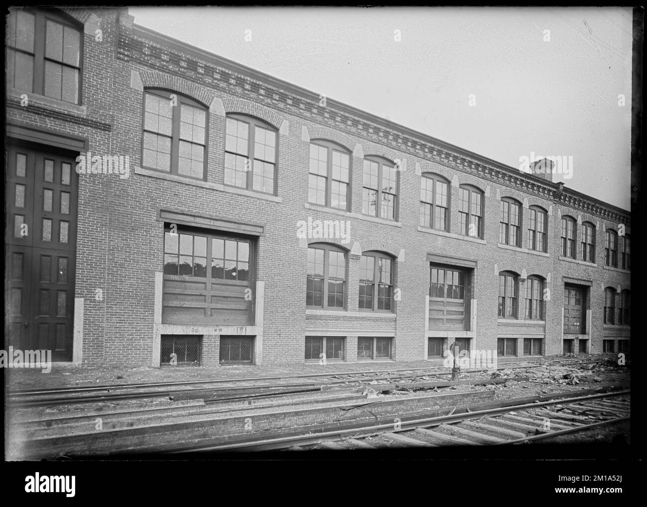 Two story warehouse along railroad spur 1900-1907 , Warehouses ...