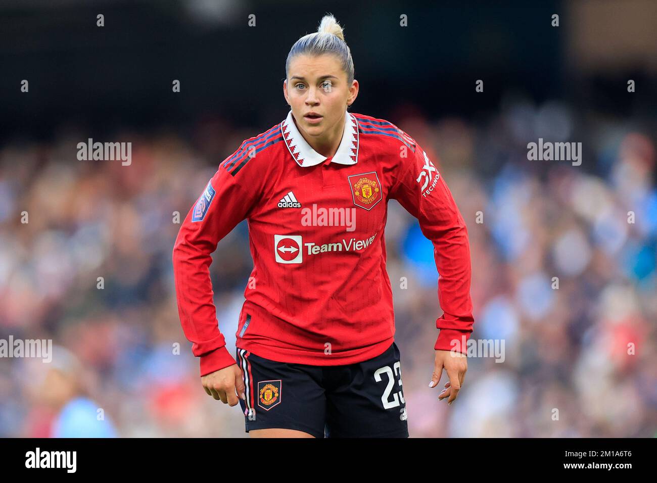 Alessia Russo #23 of Manchester United during the The FA Women's Super ...