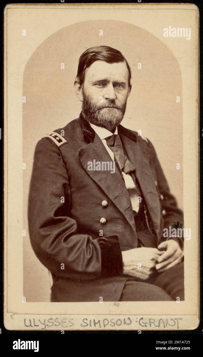 Ulysses Simpson Grant , Military officers, Grant, Ulysses S. Ulysses ...