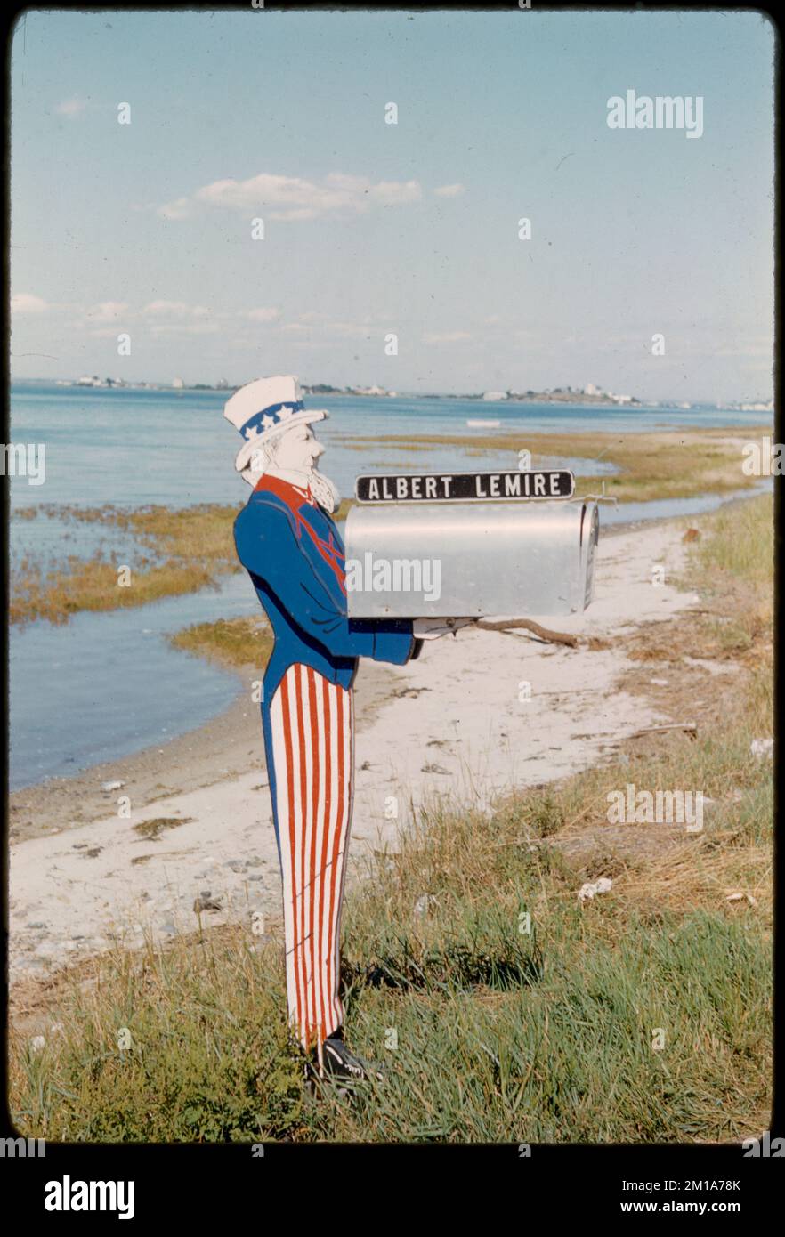 Uncle Sam, Maine , Mailboxes, Symbols, Uncle Sam Symbolic character ...