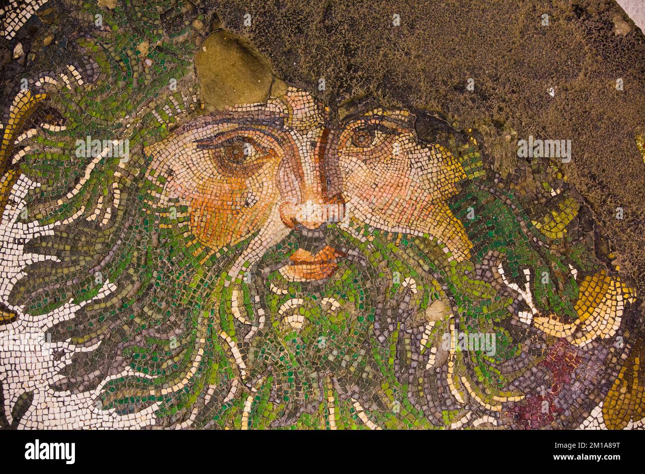 Mosaics, Grand Palace Mosaic Museum, Sultanahmet Square, Istanbul ...