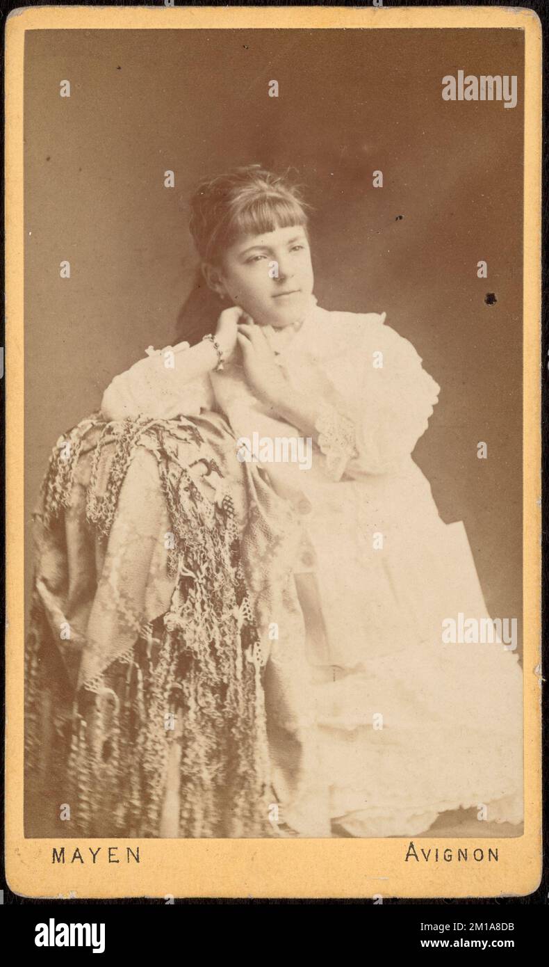 Unidentified girl , Girls, Alexandre Benois Collection Stock Photo - Alamy