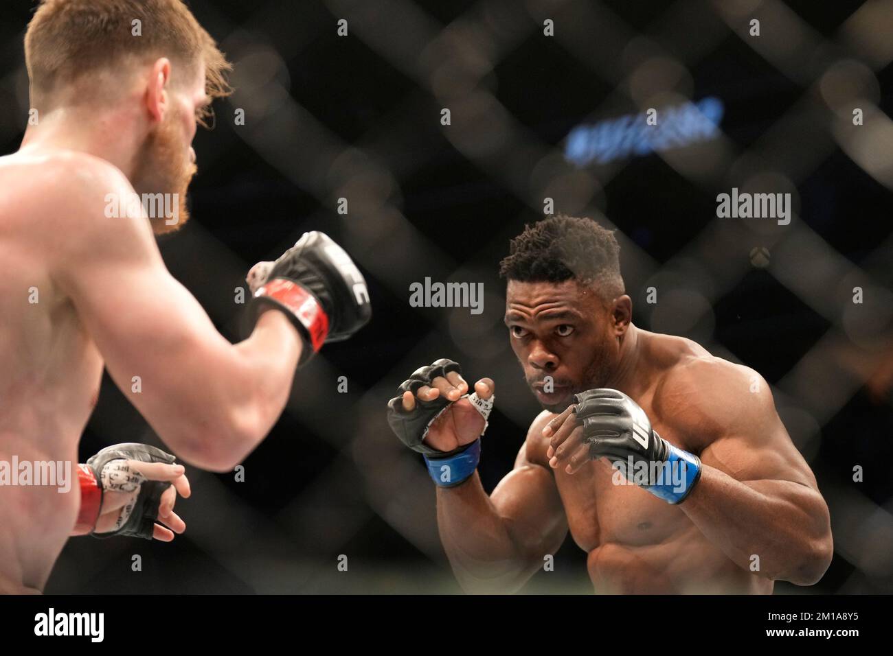 LAS VEGAS, NV - DECEMBER 10: (L-R) Edmen Shahbazyan battles Dalcha ...