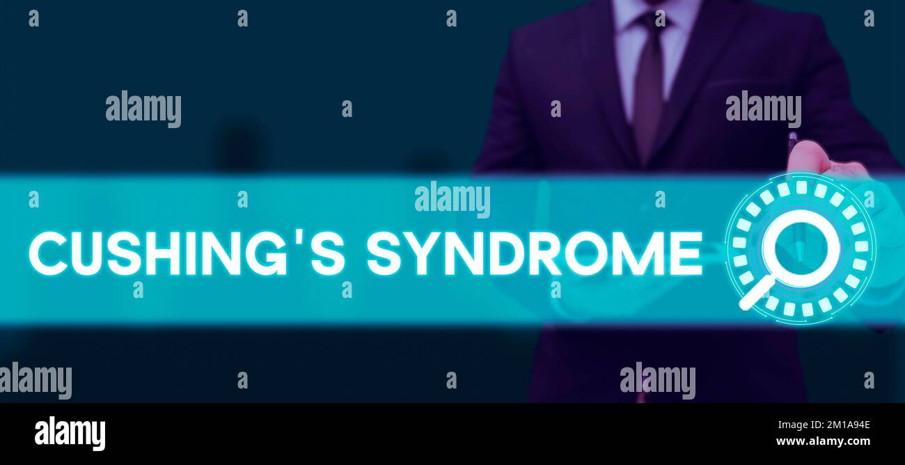 Conceptual display Cushing's Syndrome. Business showcase a disorder ... Conceptual display Cushing's Syndrome. Business showcase a disorder ...