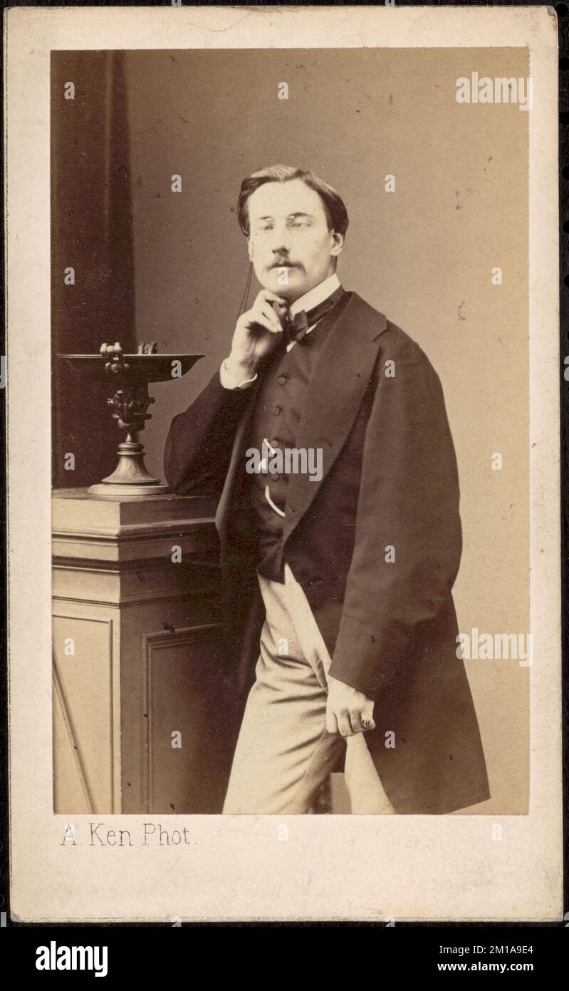 Unidentified man , Alexandre Benois Collection Stock Photo - Alamy