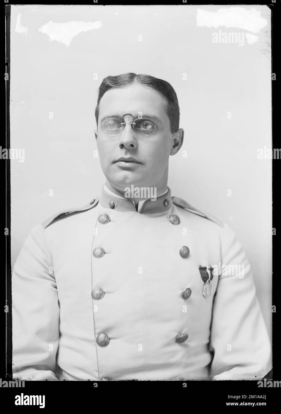 Unidentified man in dress uniform , People. Hingham Public Library ...