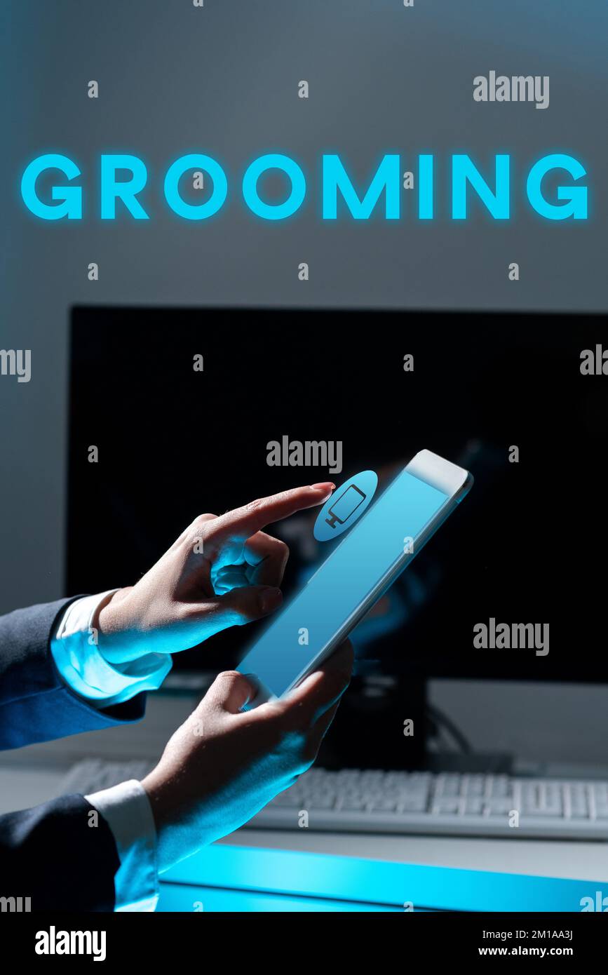 Inspiration showing sign Grooming. Business showcase hygienic care and ...