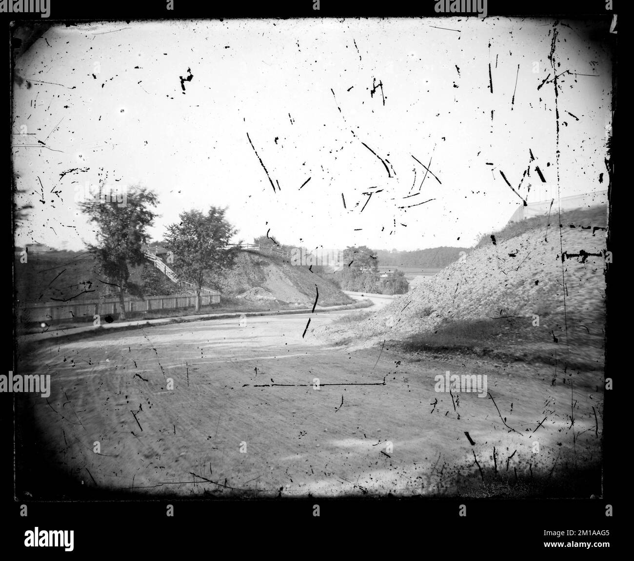 Unidentified street scene-possibly Pear Tree Hill , Streets, Hills ...