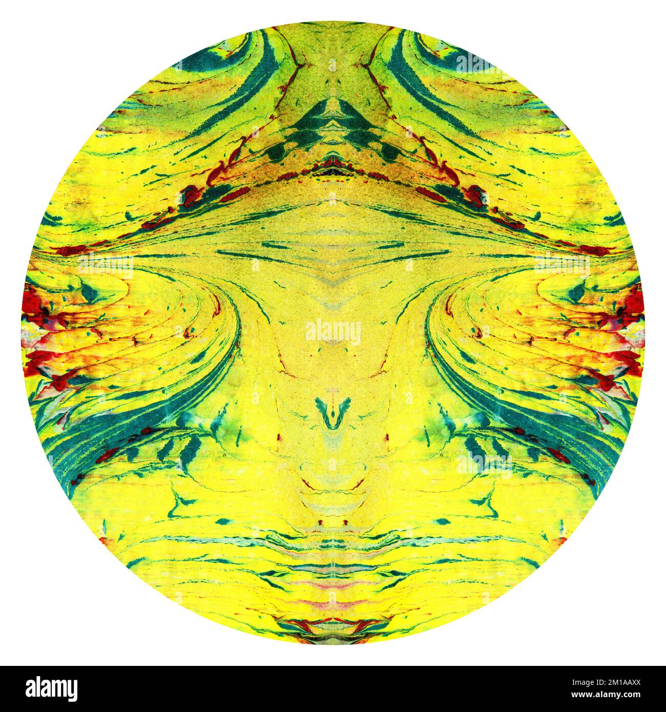 Ebru marbling handmade art, traditional Turkish Ebru technique ...