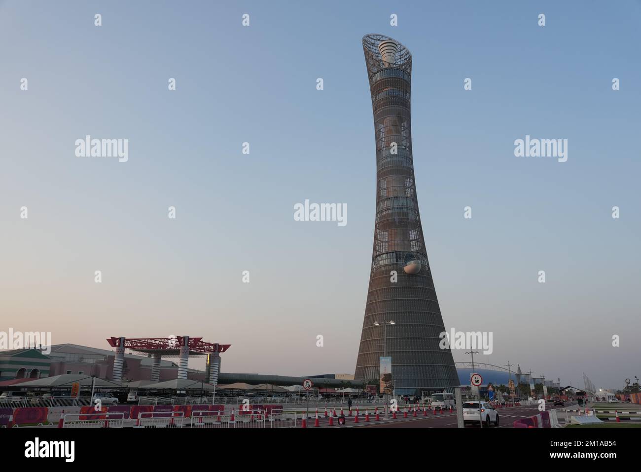 Doha-Qatar, November 12, 2022, kALIFA STADIUM Stock Photo - Alamy