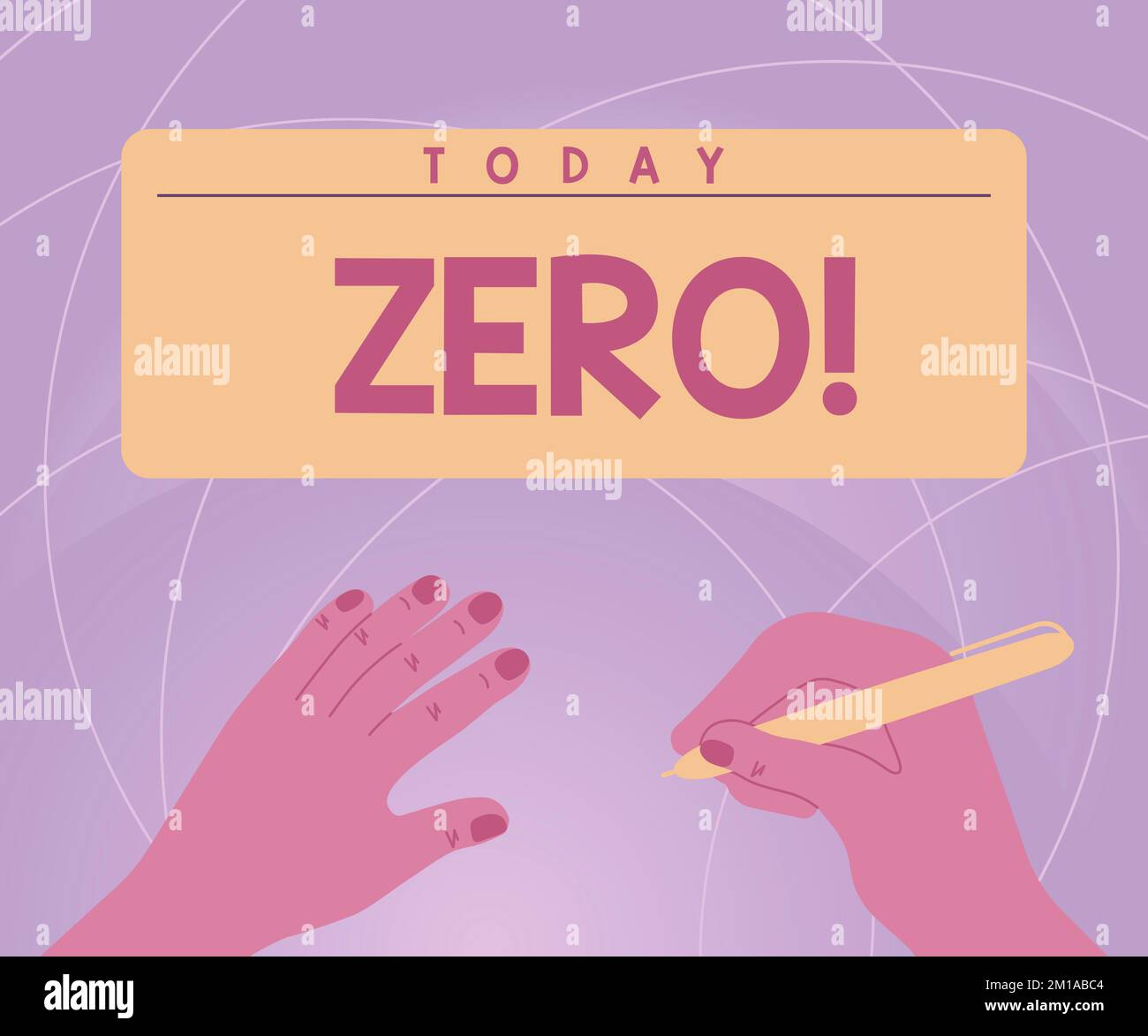 Text showing inspiration Zero. Internet Concept no quantity or number ...