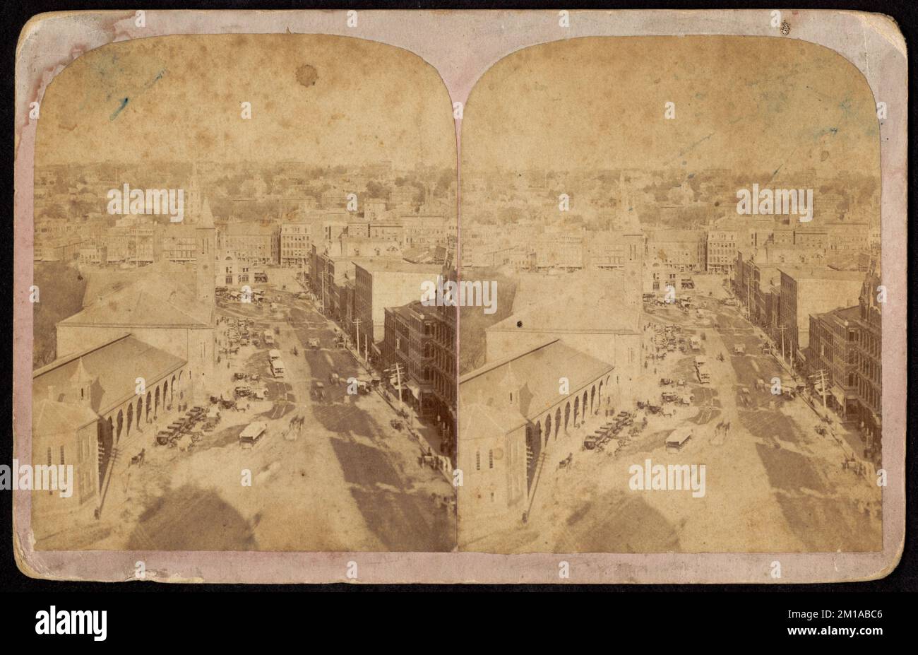 Union Depot Providence with view of Prospect Hill , Cities & towns ...