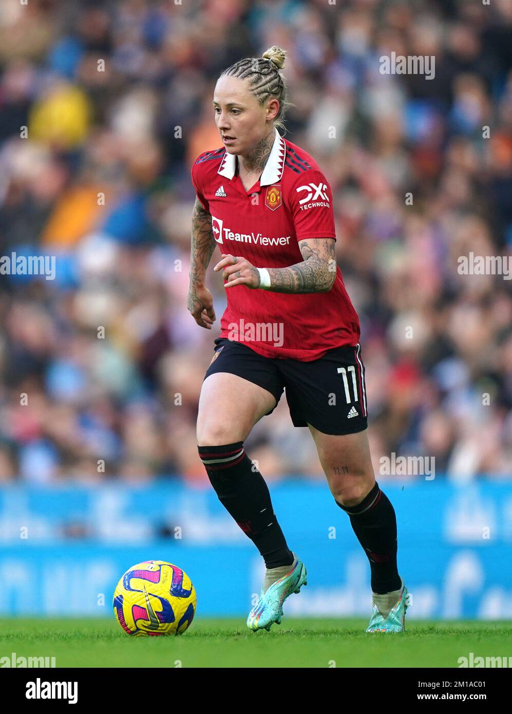 Manchester United's Leah Galton during the Barclays Women's Super ...