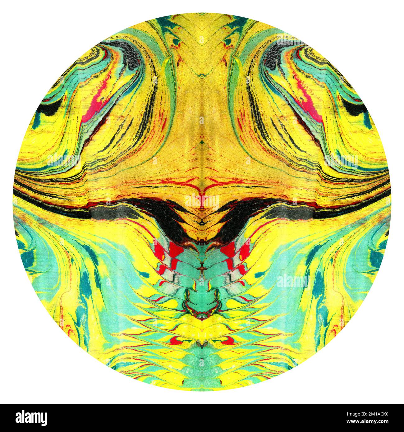 Ebru marbling handmade art, traditional Turkish Ebru technique ...