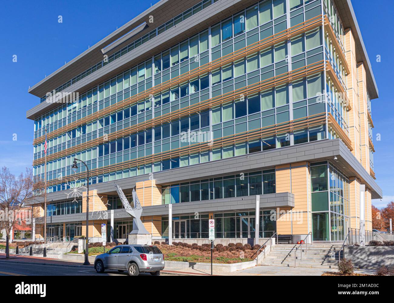 DURHAM, NC, USA-1 DECEMBER 2022: Durham County Administration II ...