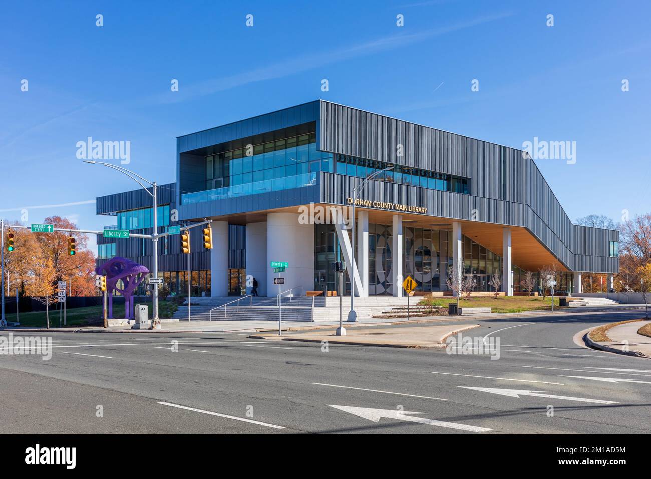 Durham county main library hi-res stock photography and images - Alamy
