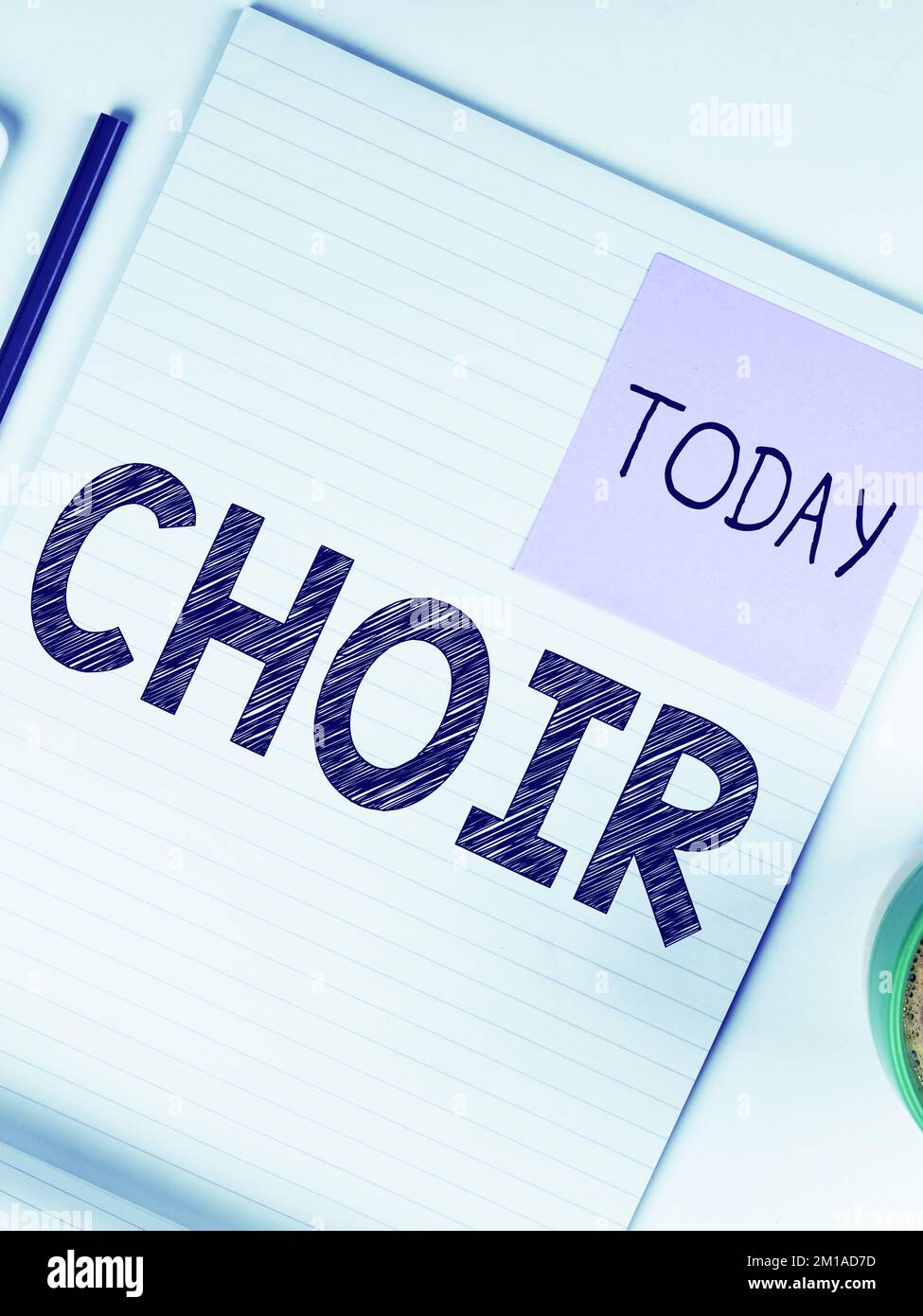 Hand writing sign Choir. Business approach a group organized to perform ...