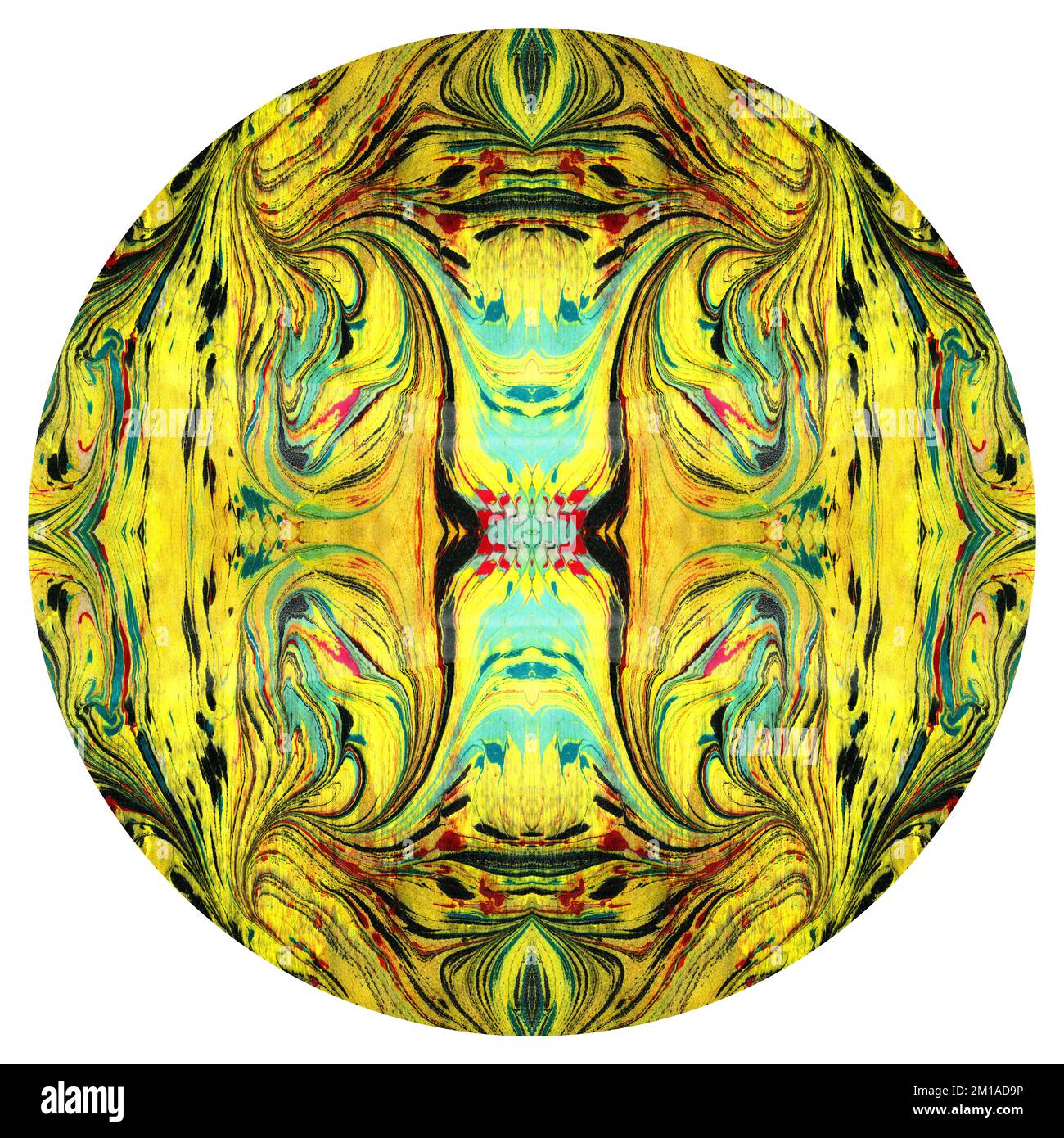 Ebru marbling handmade art, traditional Turkish Ebru technique ...