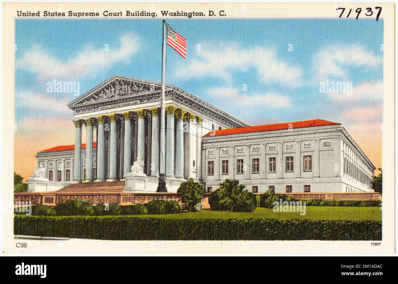 United States Supreme Court Building, Washington, D. C. , Courthouses ...