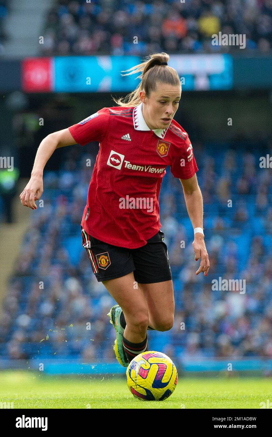 Ella Toone #7 of Manchester United in possession during the The FA ...