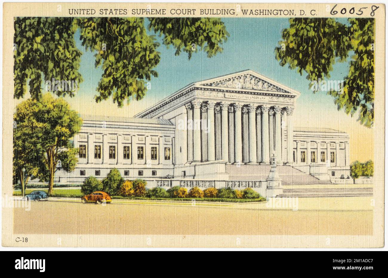 United States Supreme Court Building, Washington, D. C. , Courthouses ...