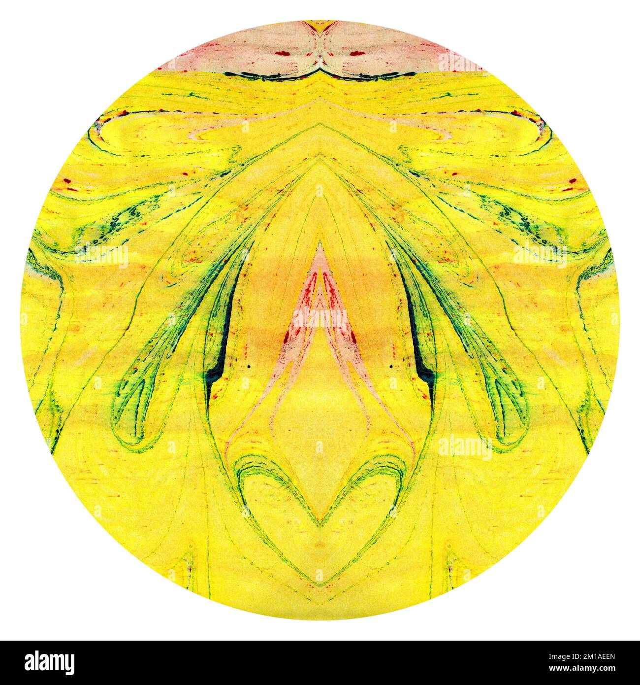 Ebru marbling handmade art, traditional Turkish Ebru technique ...