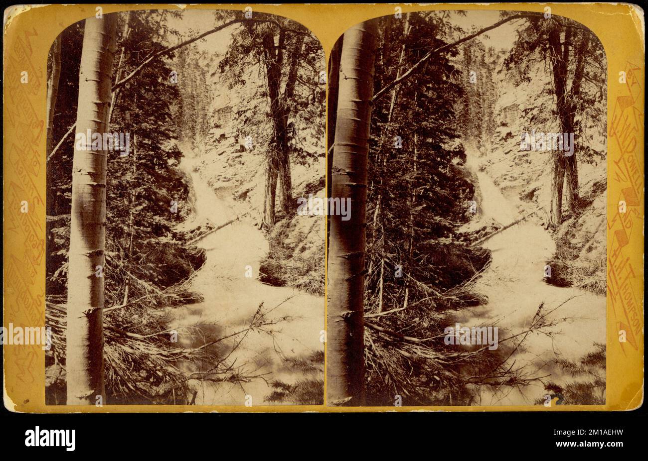 Upper fall, Bullion Cañon , Waterfalls, Streams, Forests, Expeditions ...