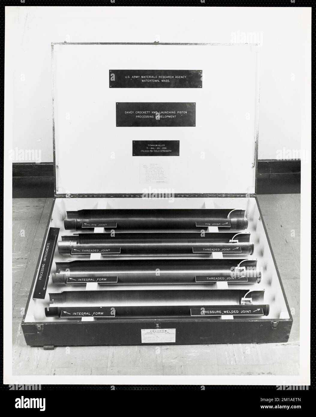 U.S. Army Materials Research Agency Exhibit , Armories, Ordnance ...