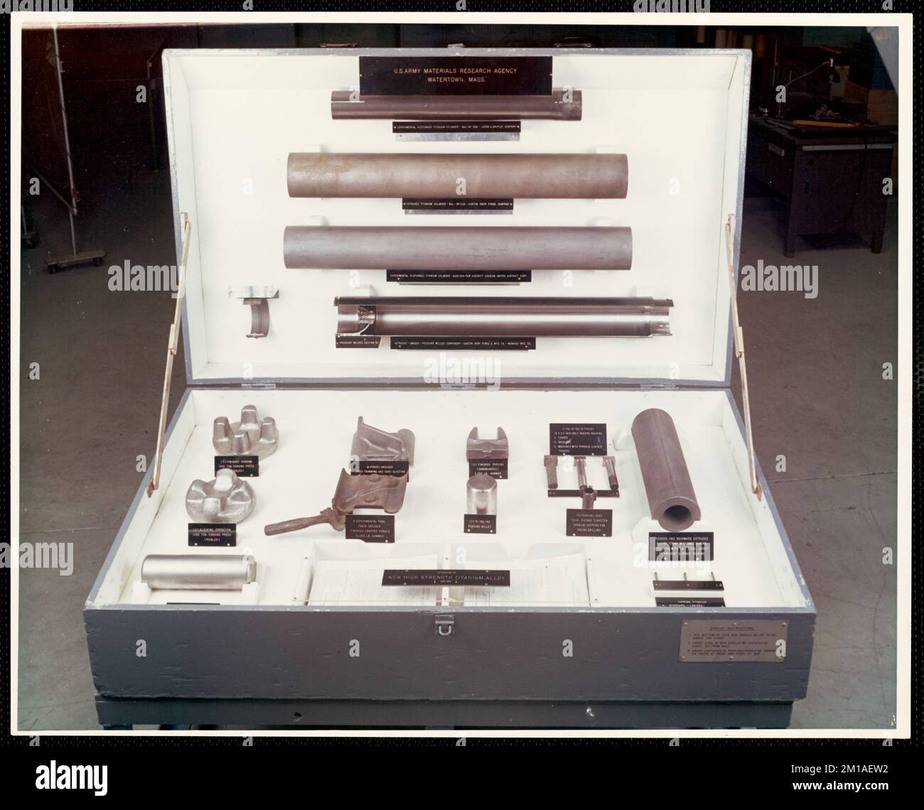 U.S. Army Materials Research Agency Exhibit , Armories, Ordnance ...