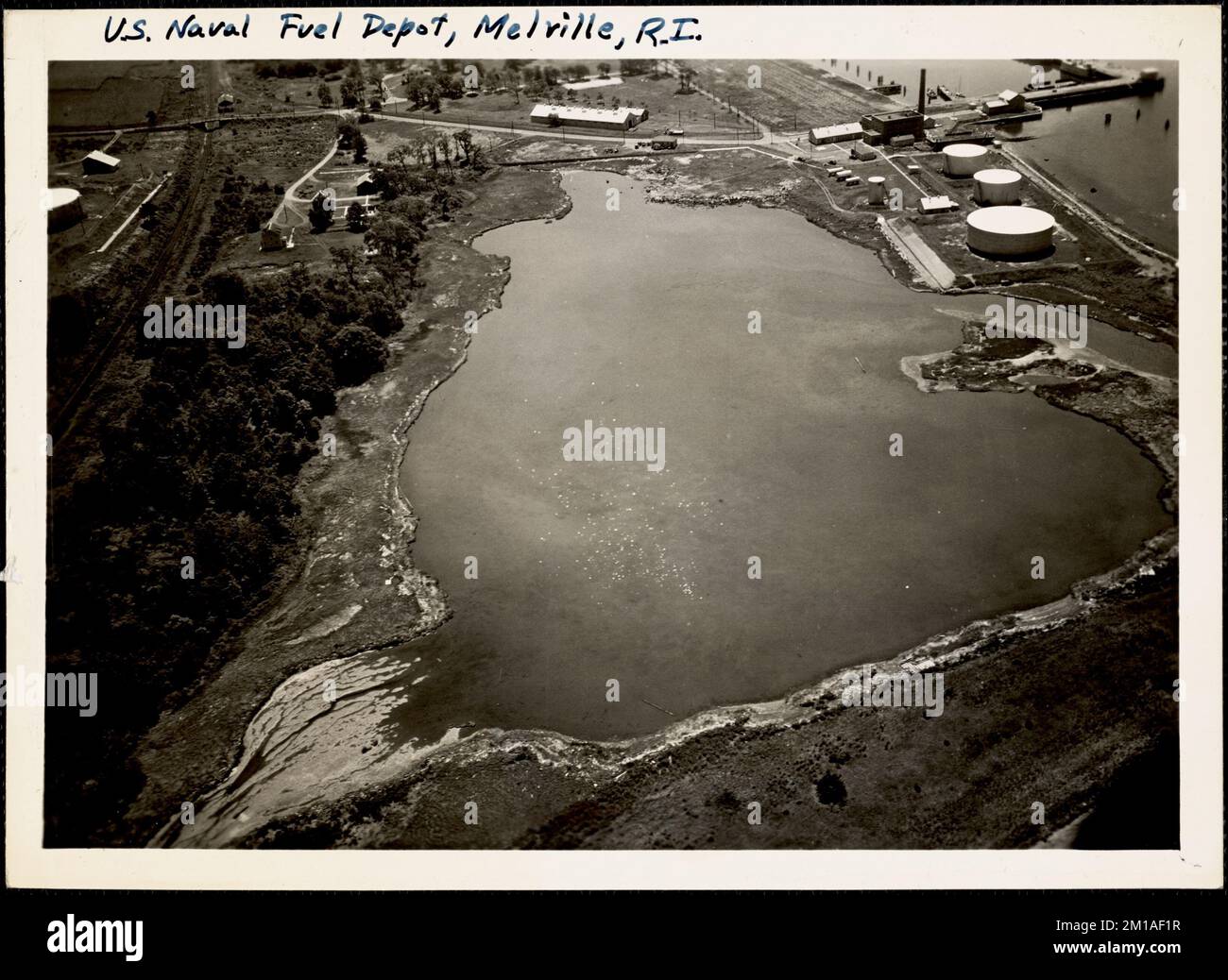 U.S. Fuel Depot, Melville, RI , Military depots, U.S. Naval Fuel Depot ...