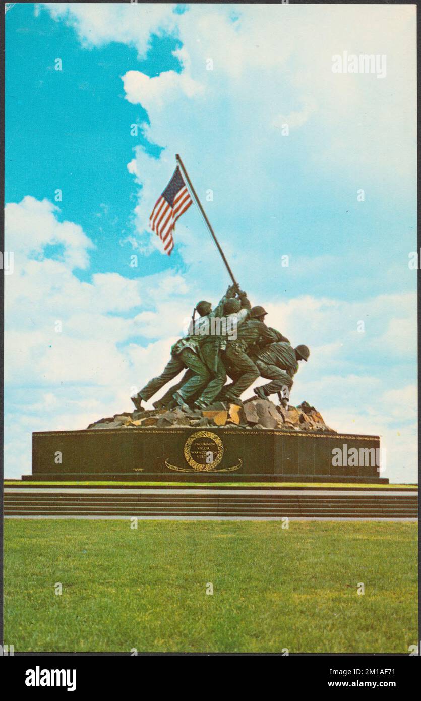 U.S. Marine Corps War Memorial (Iwo Jima Statue), Arlington, Va ...