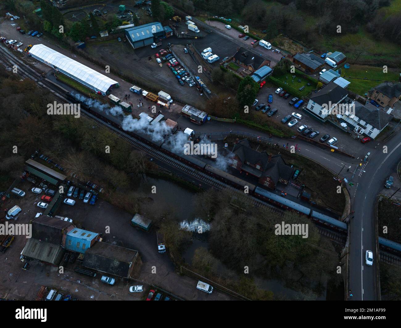 Random Drone Shots aerial Images From Stoke-On-Trent Stock Photo - Alamy