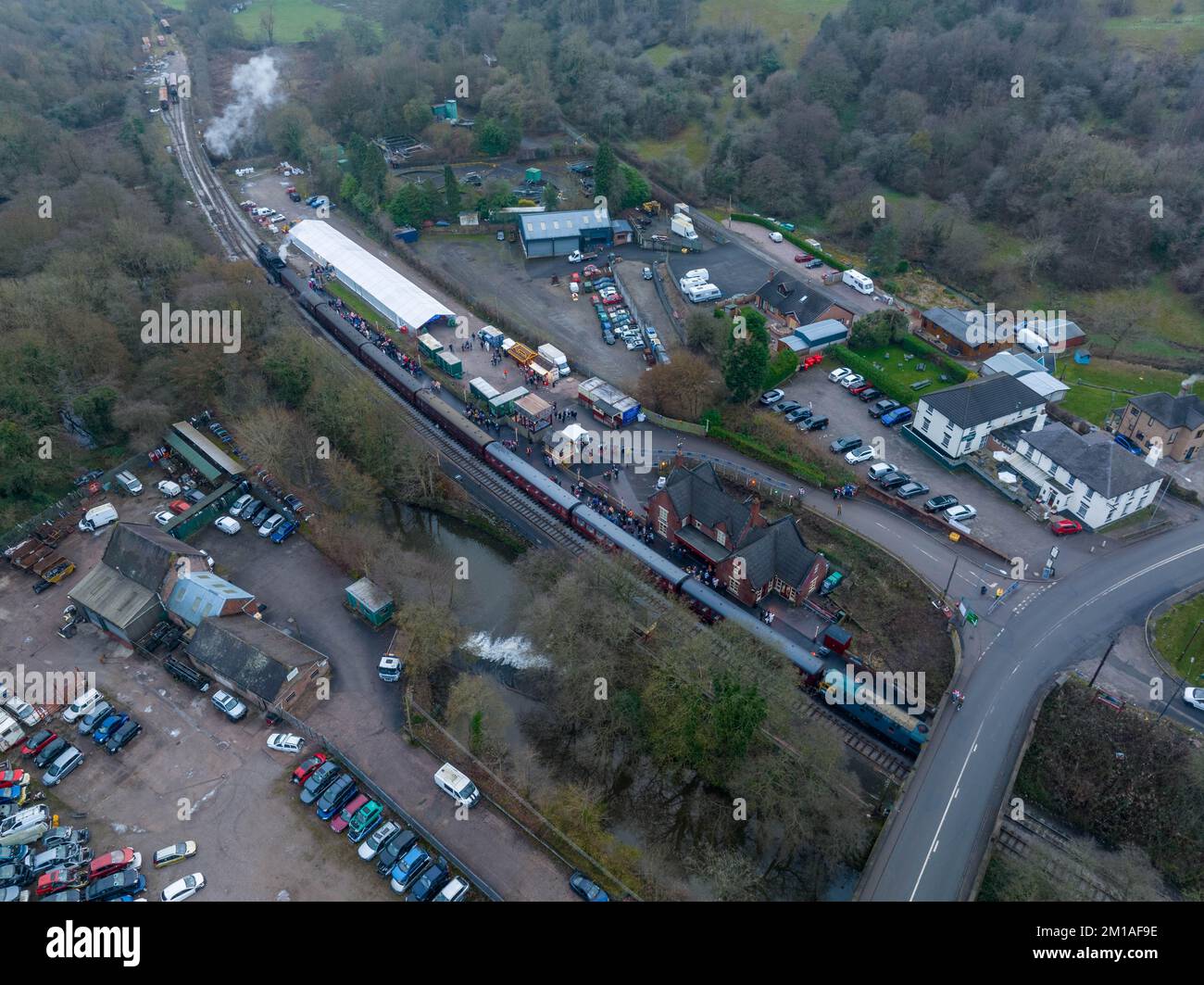 Random Drone Shots aerial Images From Stoke-On-Trent Stock Photo - Alamy